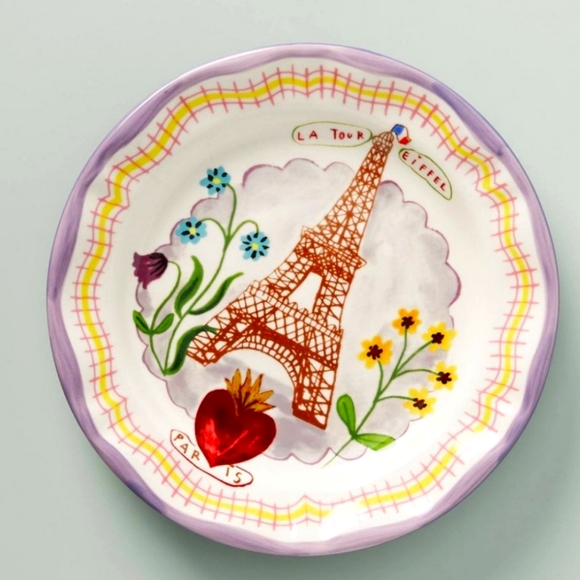 Anthropologie | Dining | Anthropologie Nathalie Lete Anthro Paris Plate ...